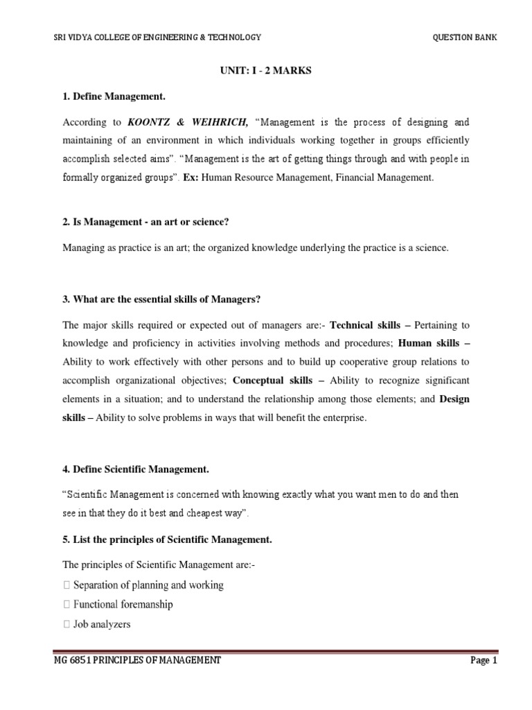 MBA Principles of Management Guide | PDF | Career & Growth | Business