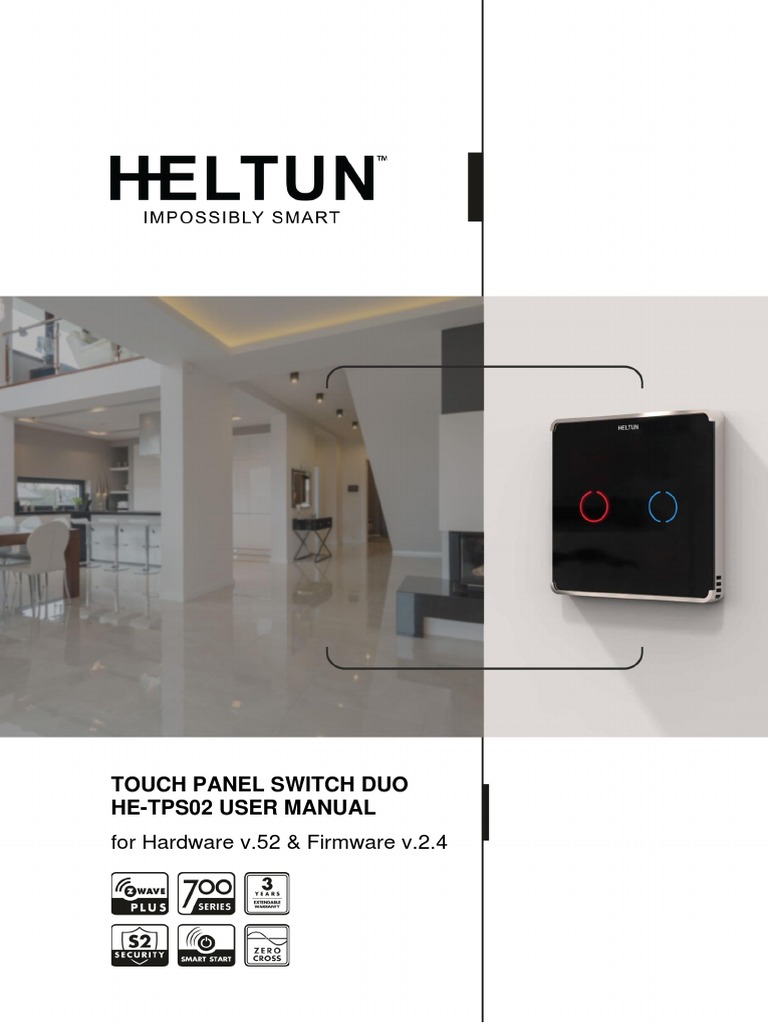 Manual Full (English) HE-TPS02 v1.1 | PDF | Switch | Relay