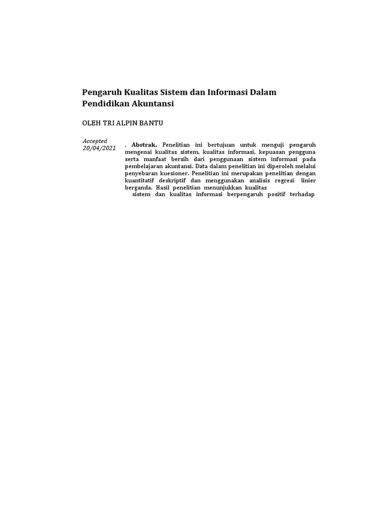 Artikel Akuntansi | PDF