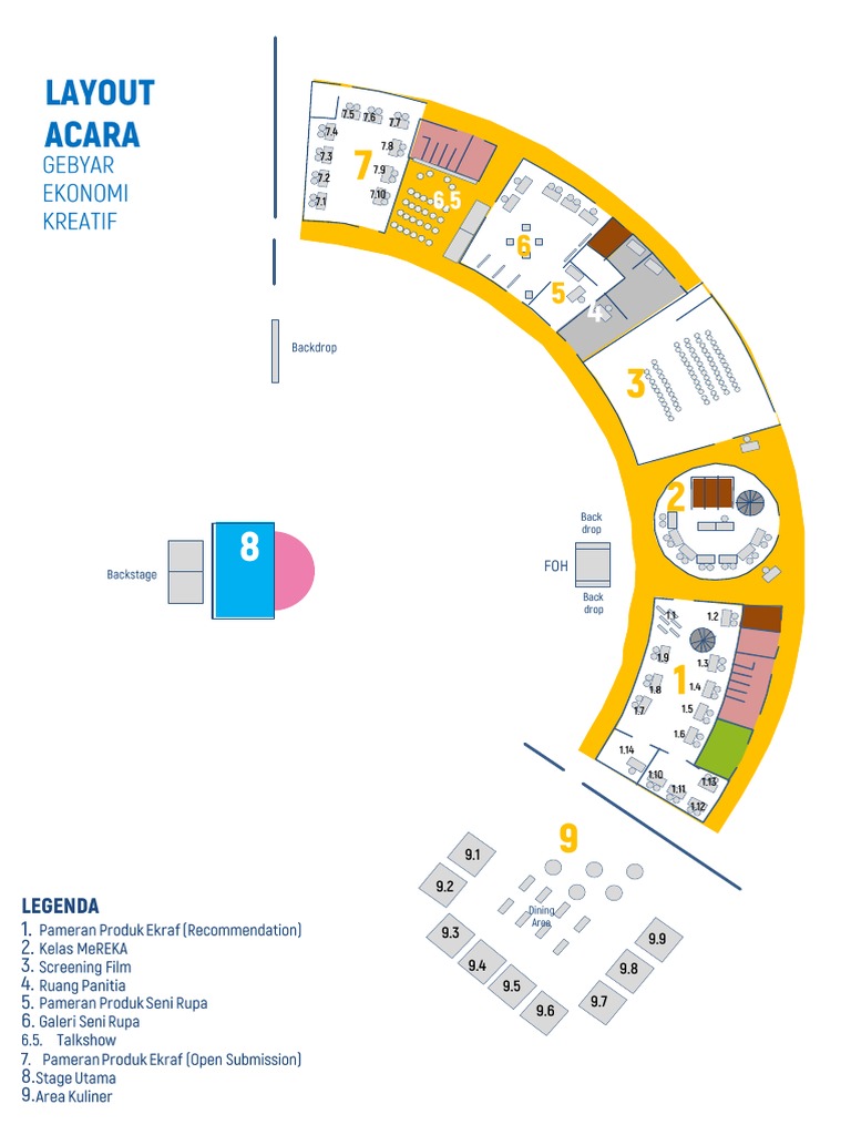 Gebyar-Layout Acara&Tenant | PDF