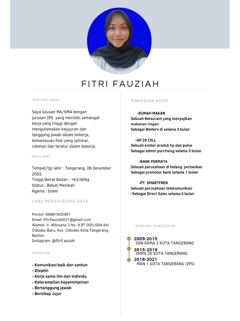Resume Fitri Fauziah-Op | PDF