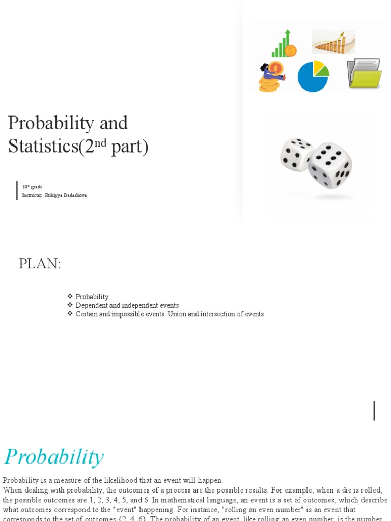 Probability and Statistics (2nd Part) | PDF | Probability | Science