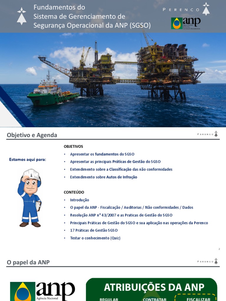 Fundamentos SGSO ANP | PDF | Auditoria interna | Competência (Recursos ...