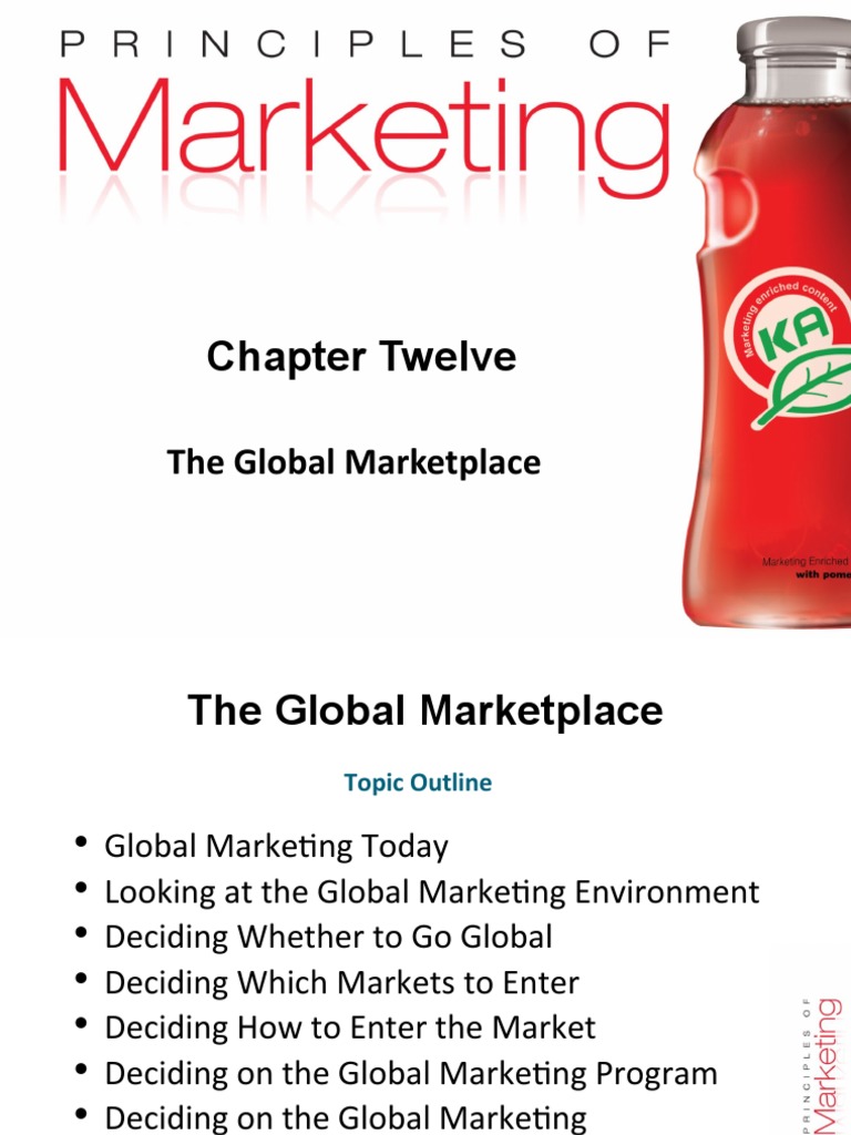 CH # 19, The Global Marketplace | PDF | World Trade Organization | Free ...
