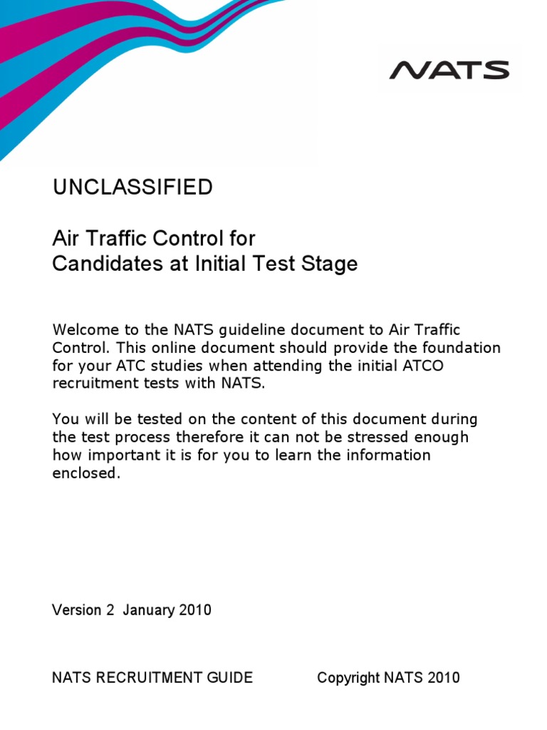 NATS Test Materials | PDF | Instrument Flight Rules | Visual Flight Rules