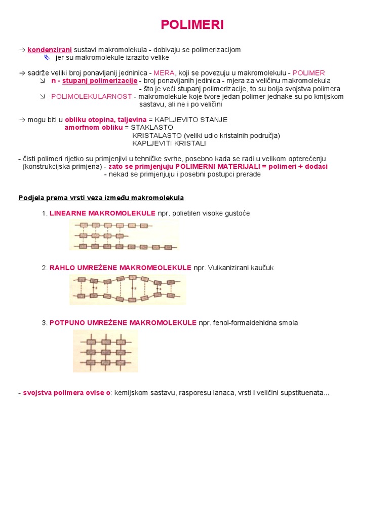 7 Polimeri | PDF