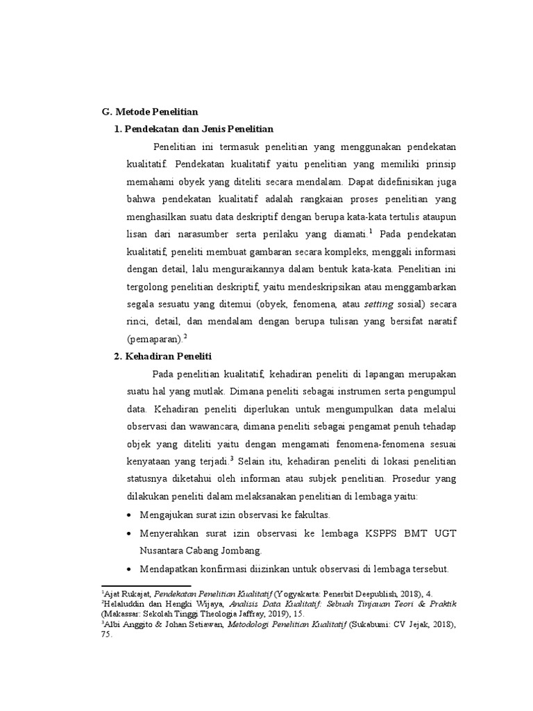BAB 3 Skripsi (Metodologi Penelitian) | PDF | Sains & Matematika