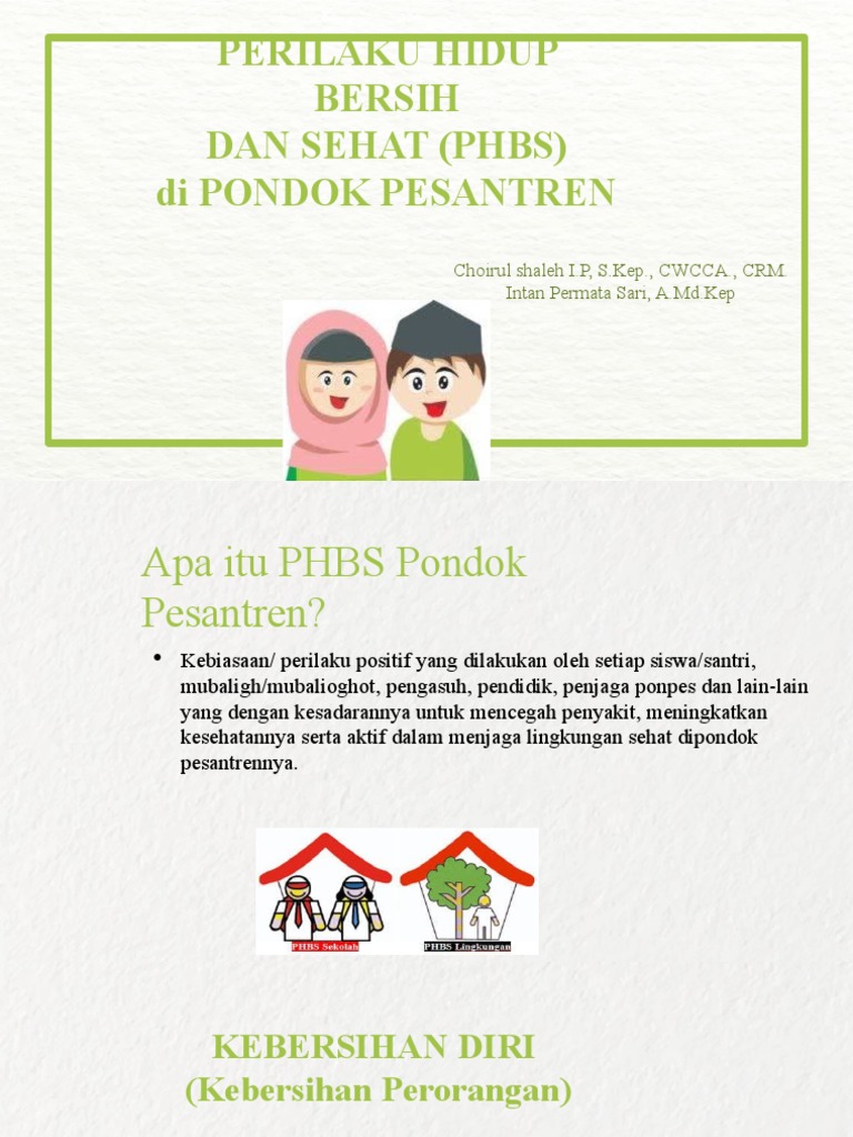 PHBS | PDF