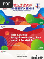 Aturan Swakelola (Perlem LKPP No. 3 TH 2021, Modul LKPP Swakelola, SOP ...