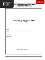 Contoh Format KAK | PDF