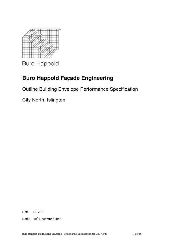 Buro Happold Façade Engineering: Outline Building Envelope Performance ...