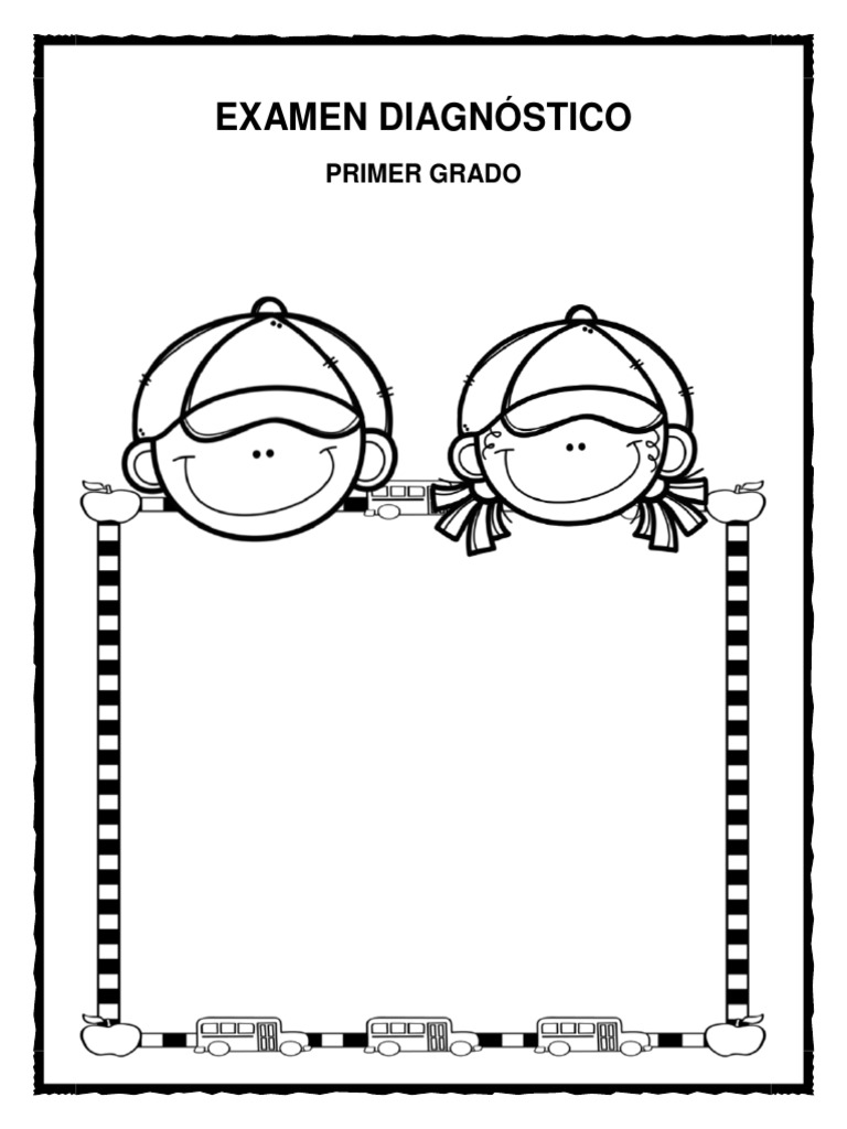 Examen Diagnóstico Primer Grado | PDF