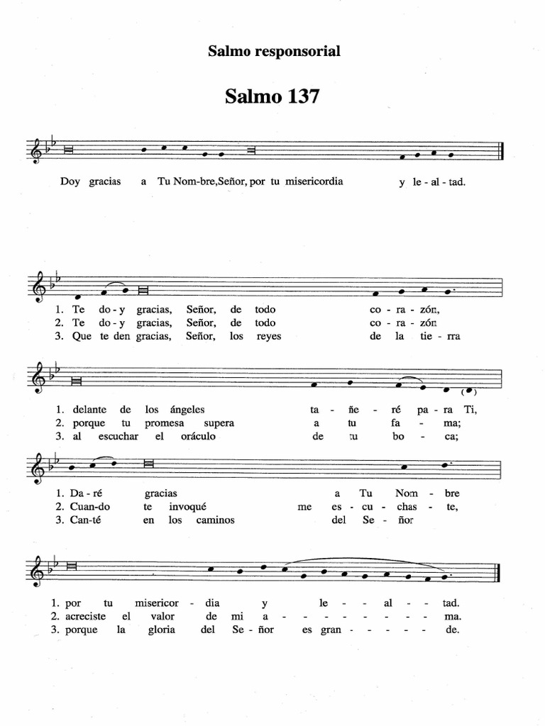 Salmo 137 | PDF