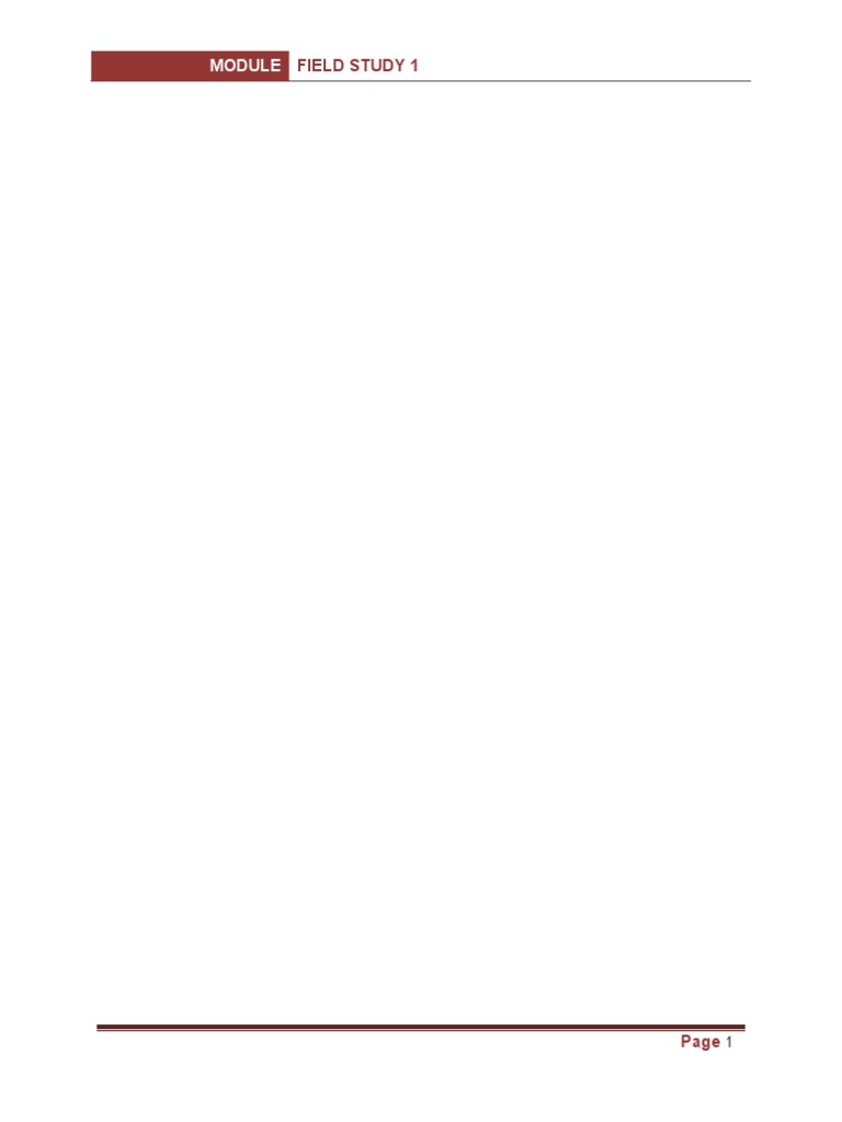 Episode 1 - The School As A Learning Environment | PDF | Classroom ...