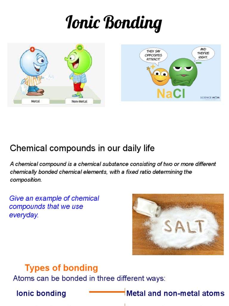 002 Ionic Bonding | PDF | Ionic Bonding | Ion