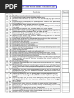 Pre Commissioning Checklist For Pumps | PDF