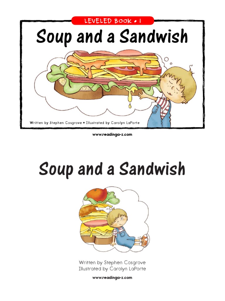 Raz Li03 Soupandsandwish | PDF | Sandwich | Eating Behaviors Of Humans