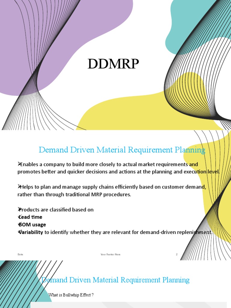DDMRP Explained: Demand Driven Material Requirement Planning | PDF ...