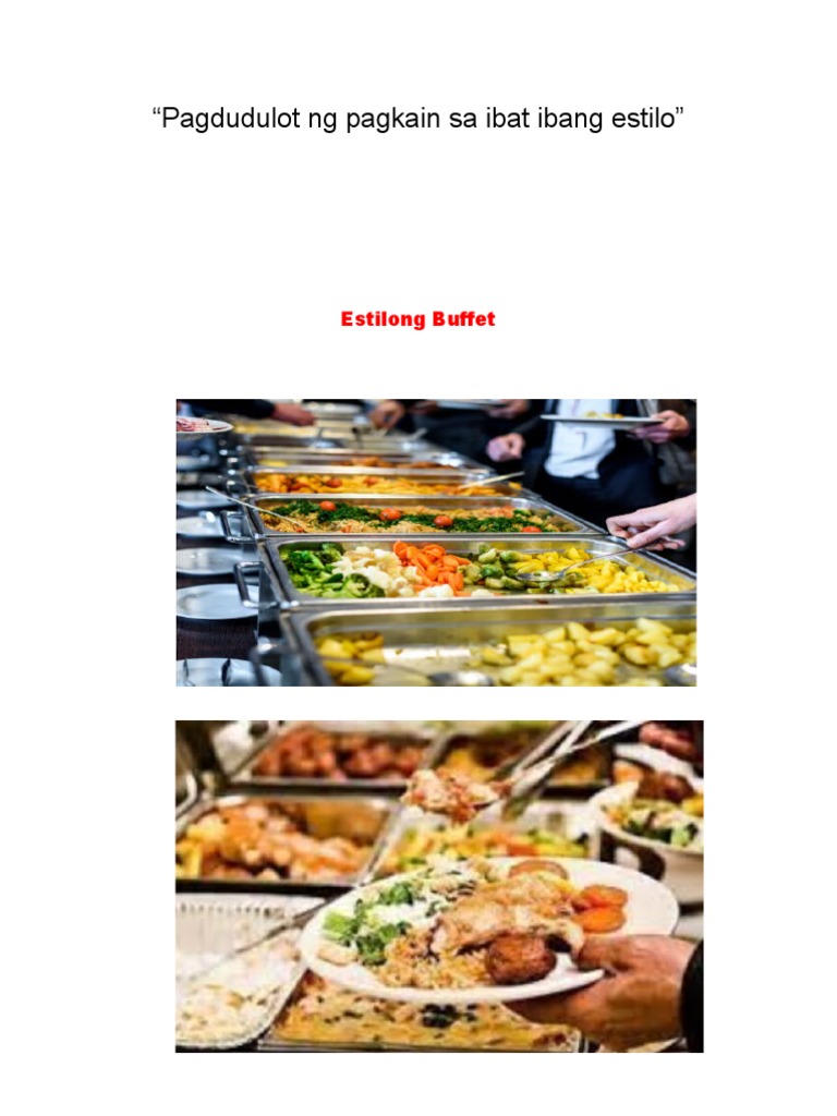 Pagdudulot NG Pagkain Sa Ibat Ibang Estilo | PDF