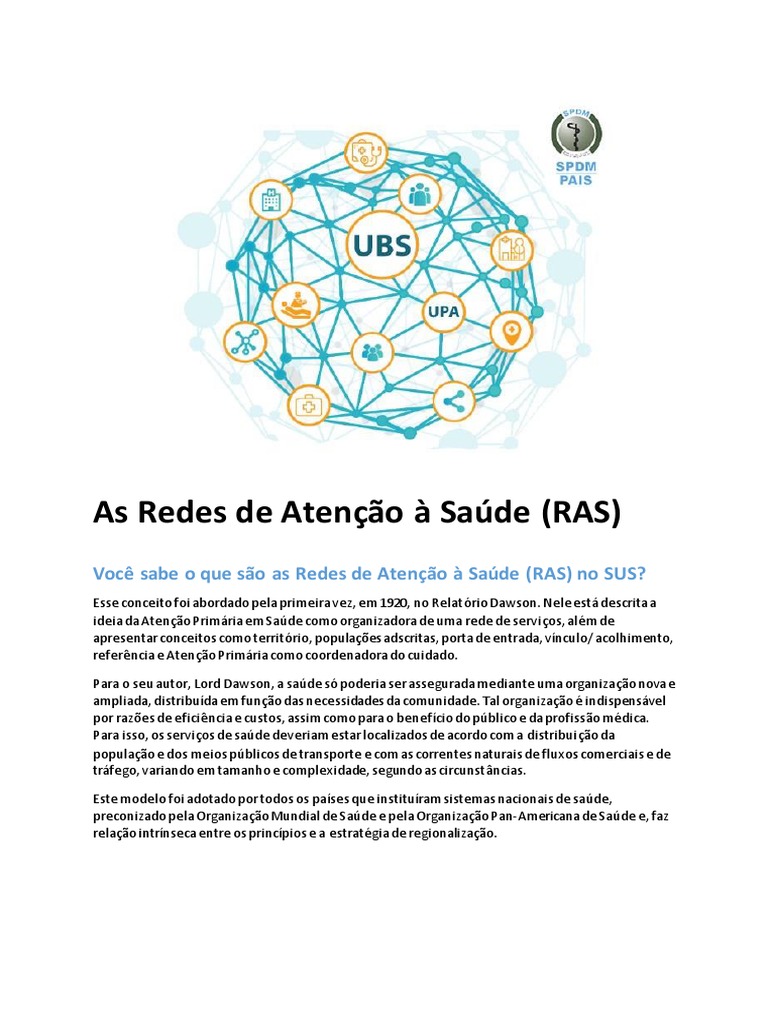 As Redes De Atenção À Saúde Ras Descargar Gratis Pdf Comunicação