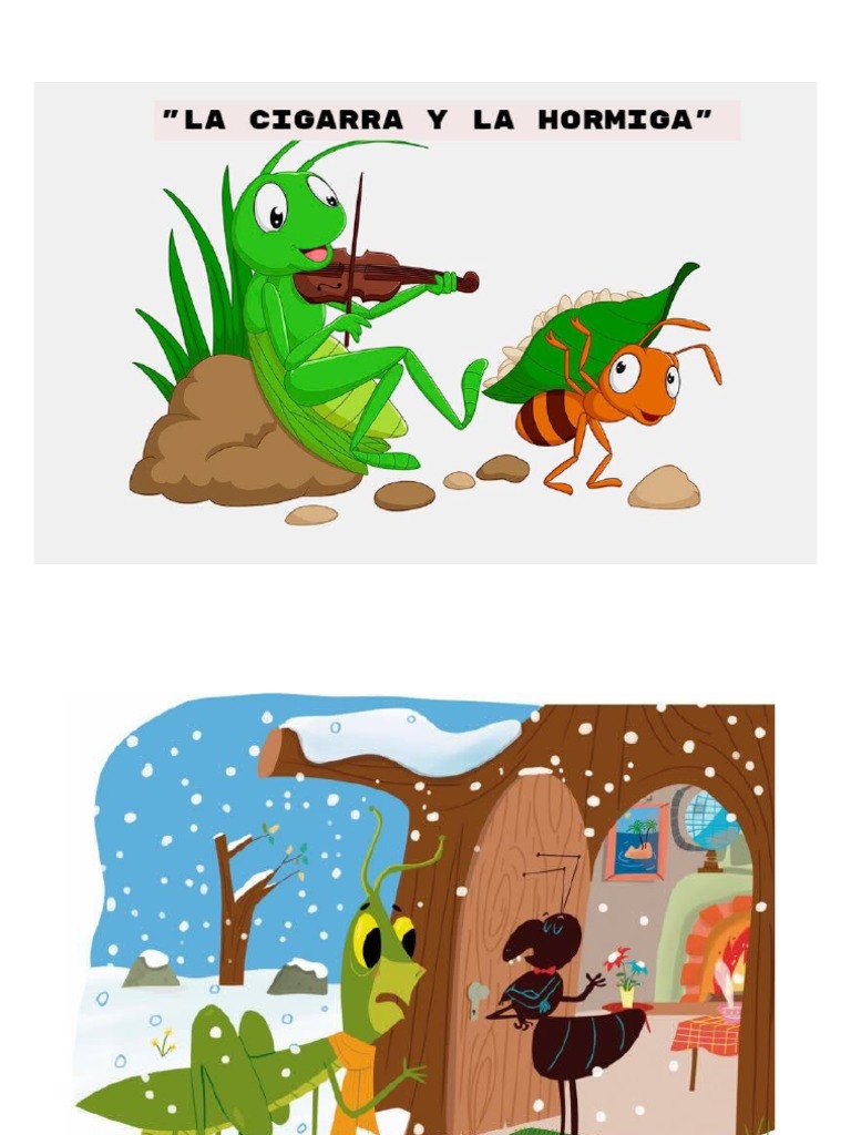 Hormiga y Cigarra | PDF