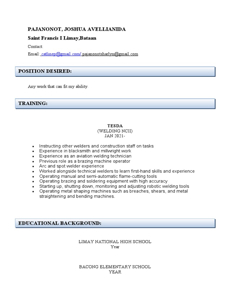Joshua Resume | PDF