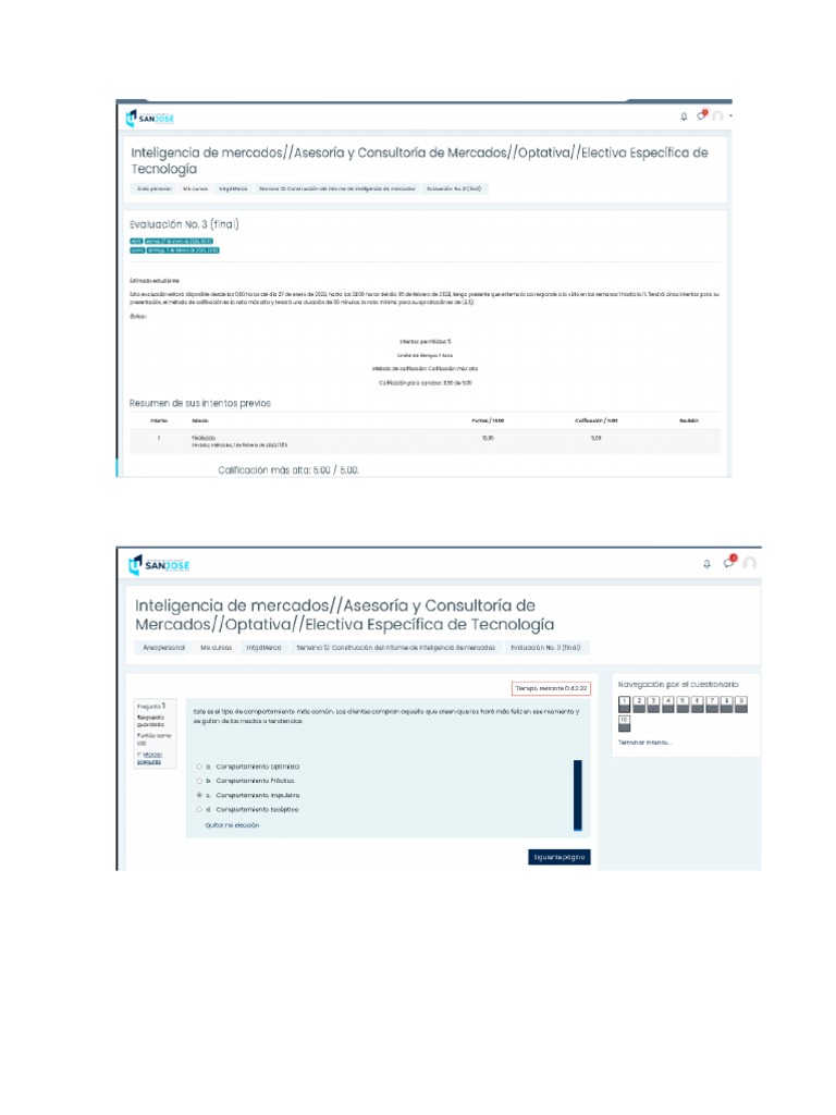 Parcial 3° Inteligencia de Mercados 5.0 | PDF