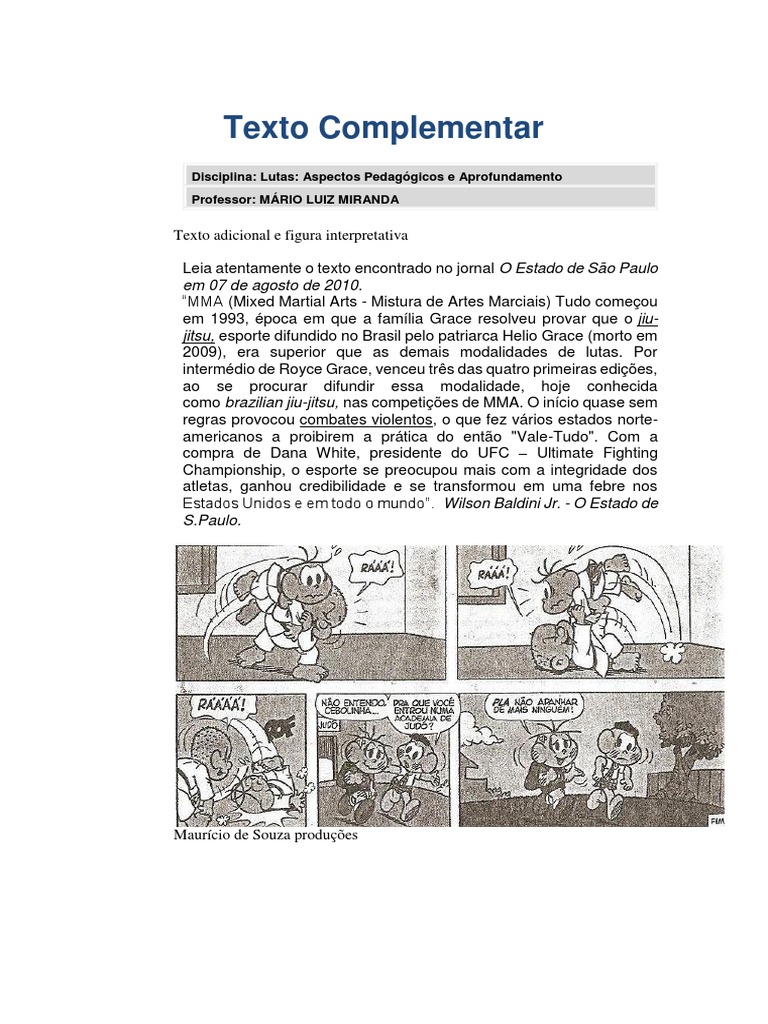 Texto Complementar | PDF