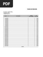 Model Foaie de Parcurs | PDF
