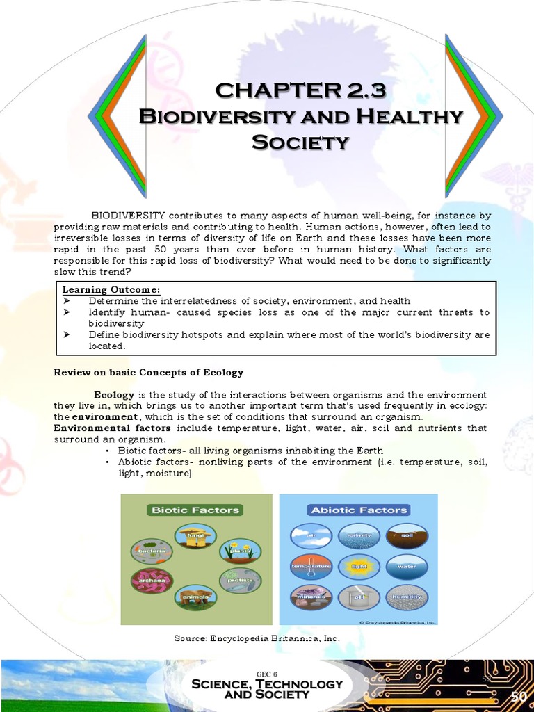 Biodiversity Module | Download Free PDF | Food Web | Biodiversity