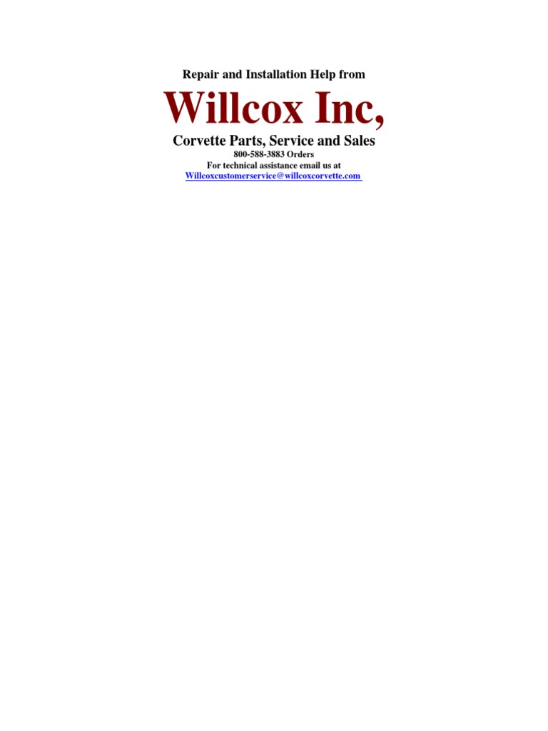 How to Get Expert Help with Corvette Repair, Installation, and Parts ...
