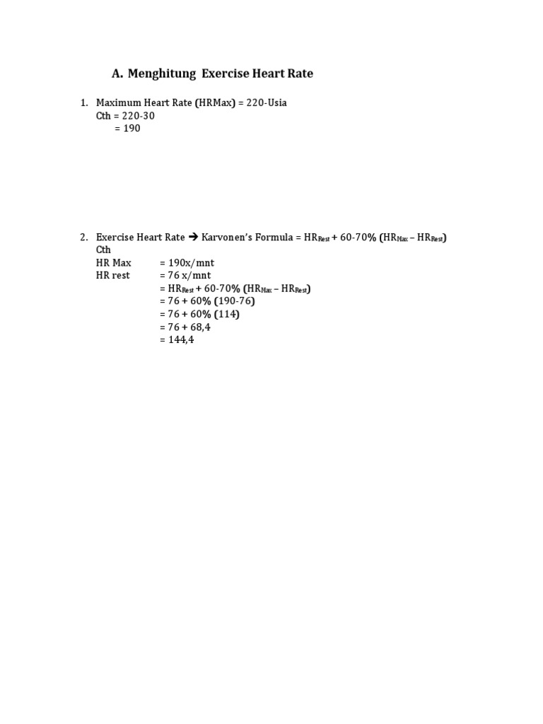 Form Pengukuran VO2 Max | PDF