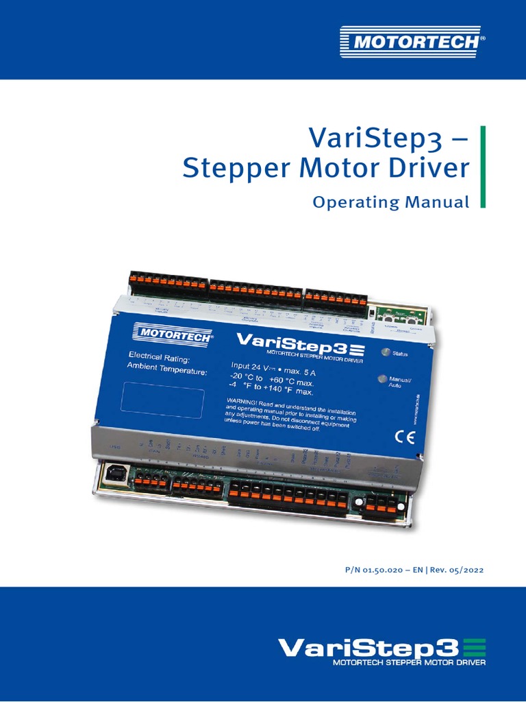 Motortech Manual Varistep3 01.50.020 en 2022 05 Web | PDF | Power ...