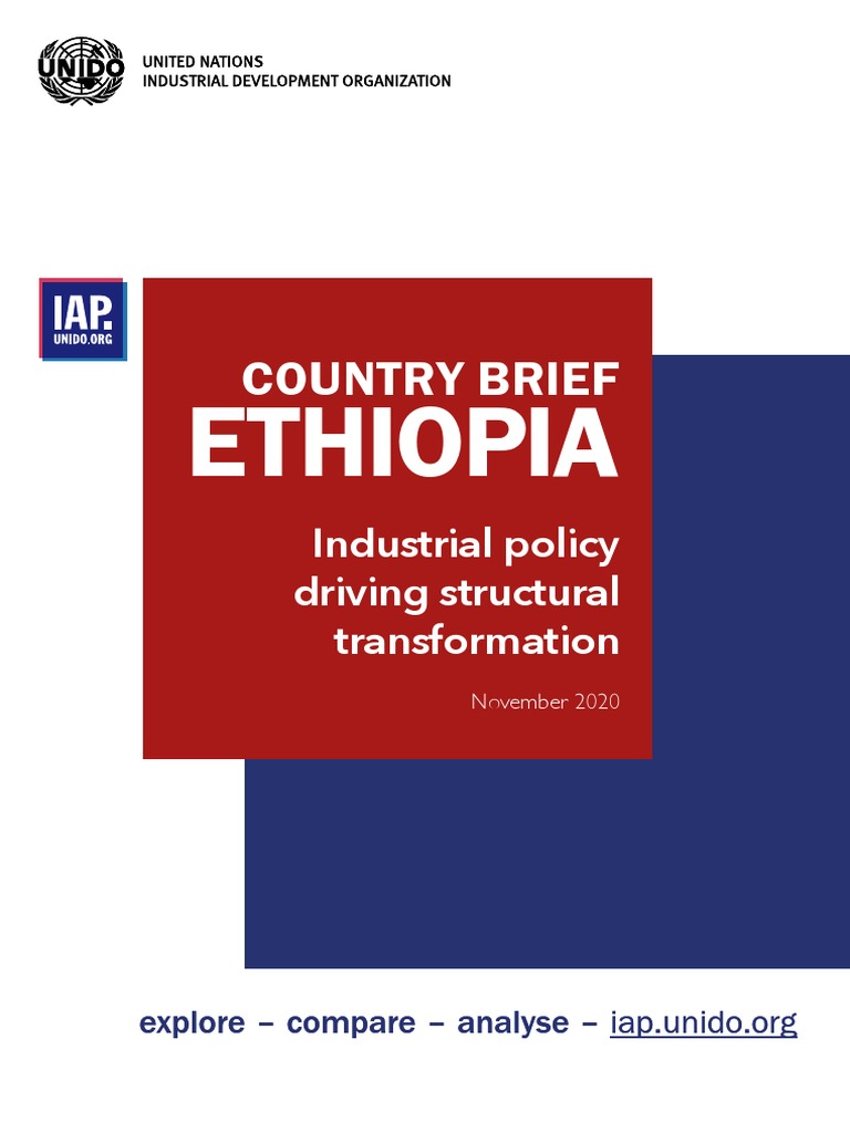 Country Brief Ethiopia | PDF | Economic Growth | Ethiopia