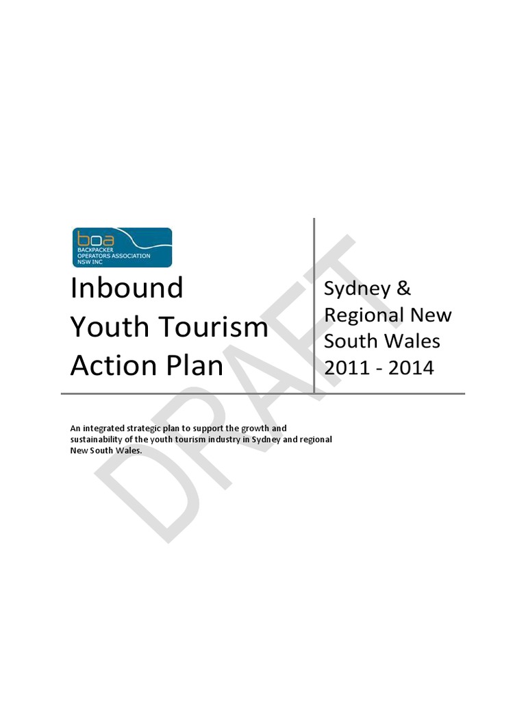 Boa Action Plan Draft For Consultation With Boa Members | PDF | Tourism ...