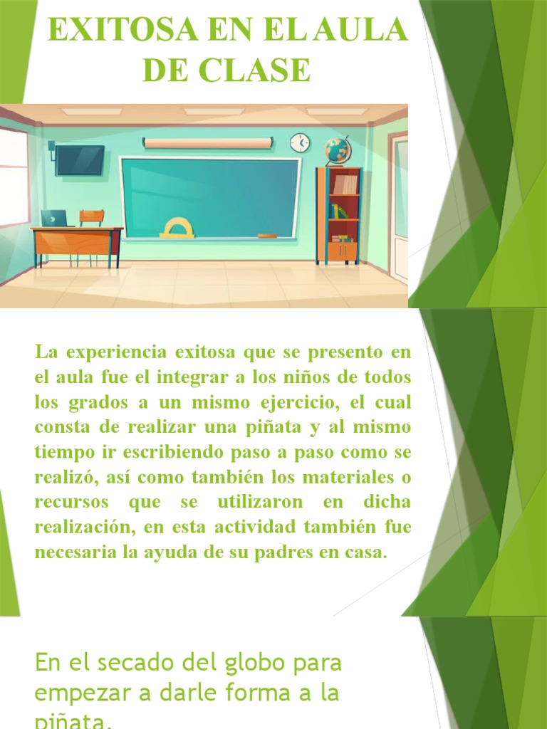 Experiencia Exitosa en El Aula de Clase | PDF