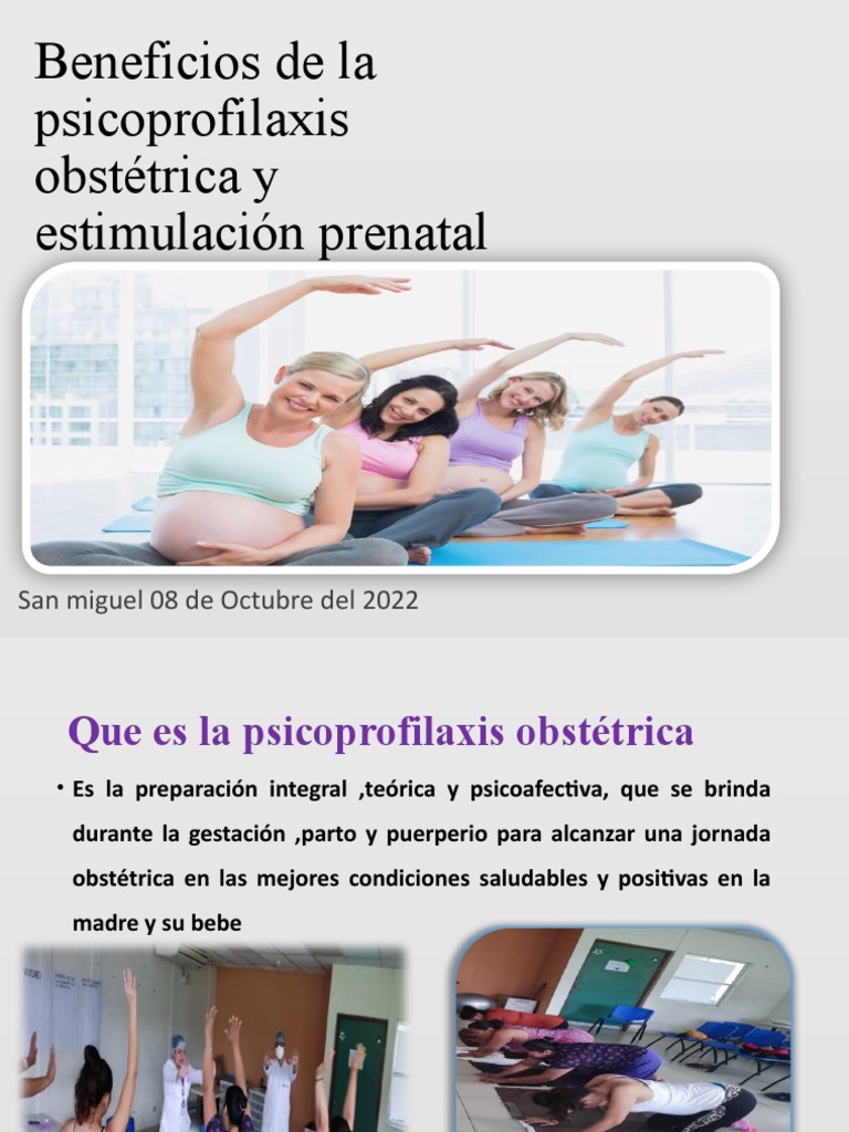 Beneficios de La Psicoprofilaxis Obstétrica y Estimulación Prenatal | PDF