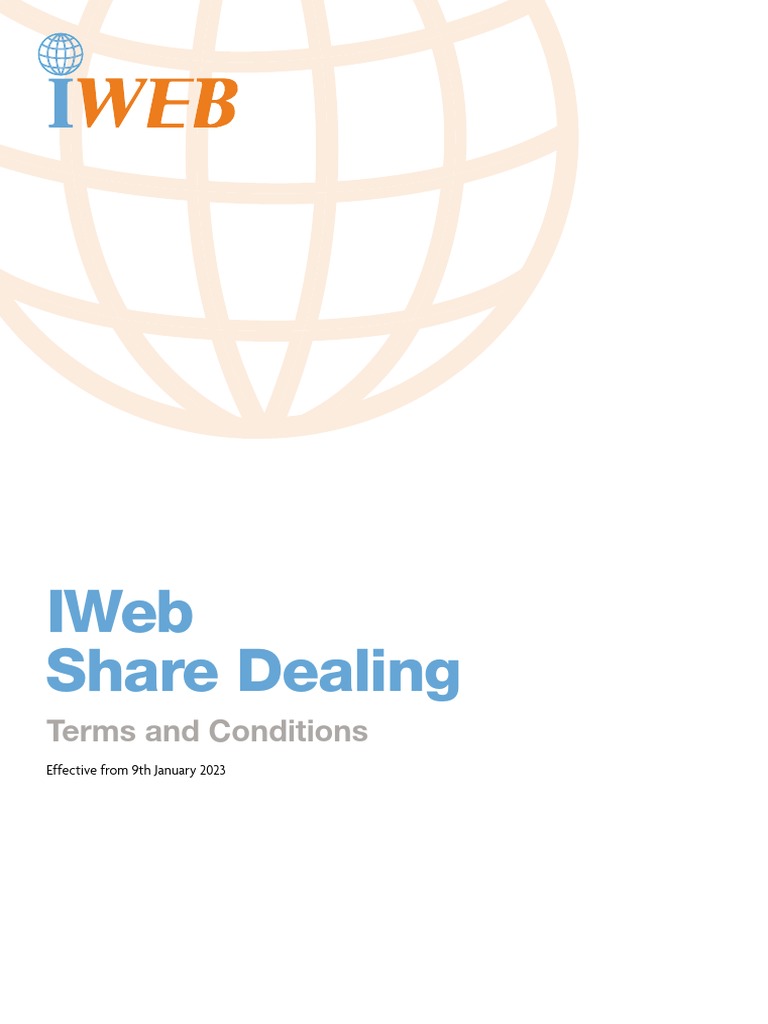 IWeb T&C 2023 | PDF | Investing | Banks