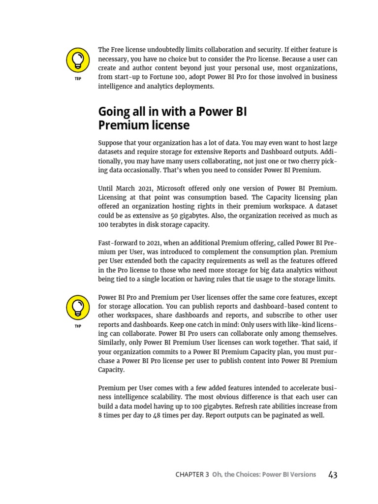 Going All in With A Power BI Premium License | PDF | Software Engineering | Computer Engineering