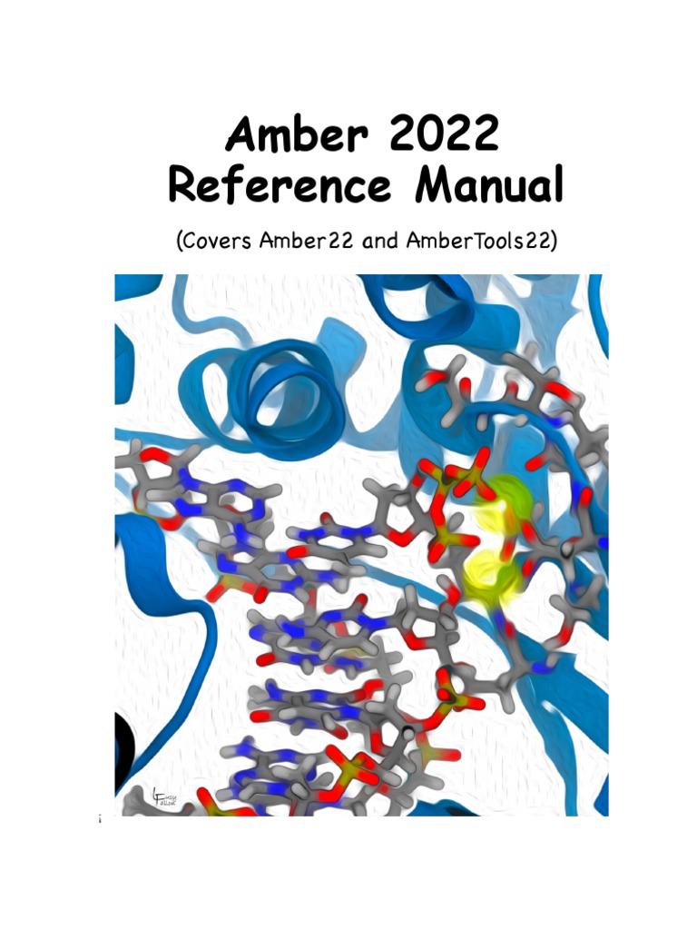 Amber 22 | PDF | Molecular Dynamics | Computational Chemistry