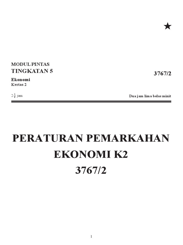 Skema Percubaan Selangor k2 | PDF
