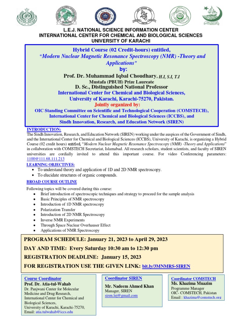 Flyer F | PDF | Two Dimensional Nuclear Magnetic Resonance Spectroscopy ...