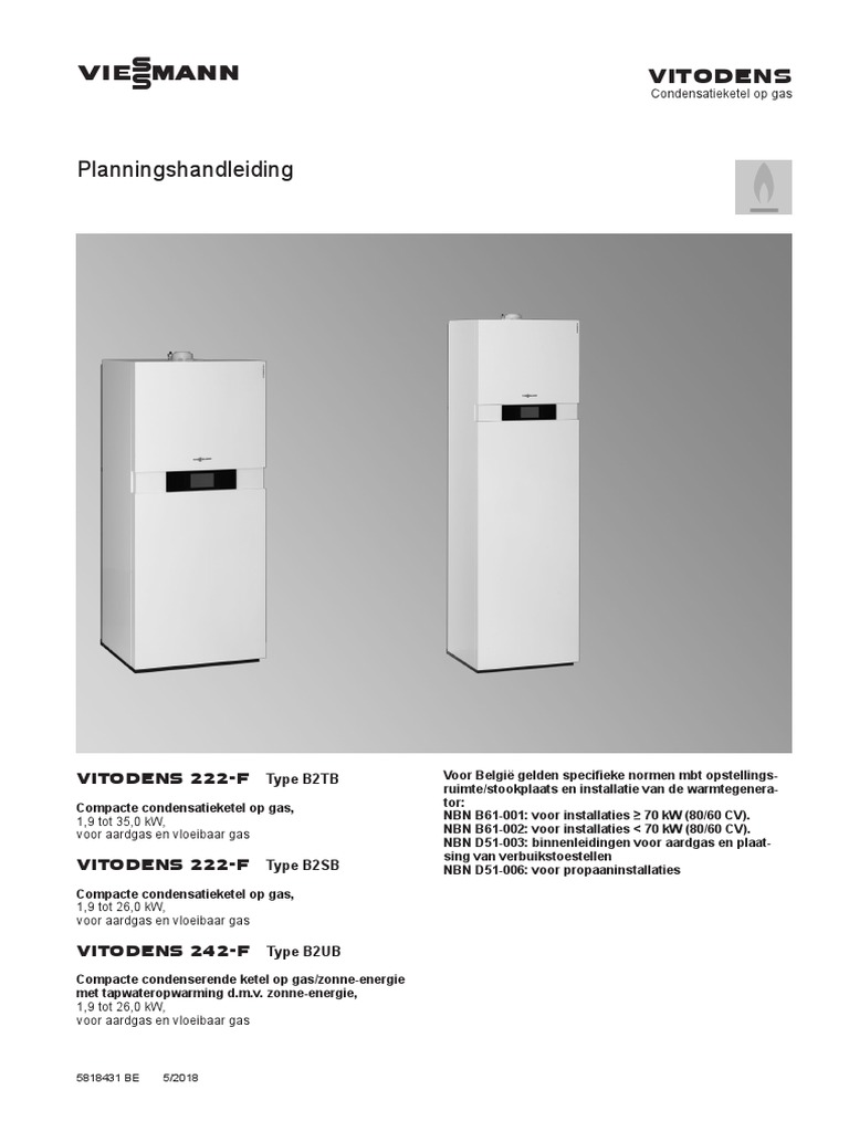 Viessmann Vitodens 222 F