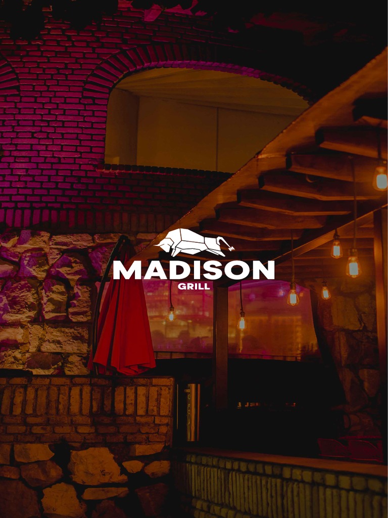 Menú y Precios de Madison Grill | PDF | Postres | Hamburguesas