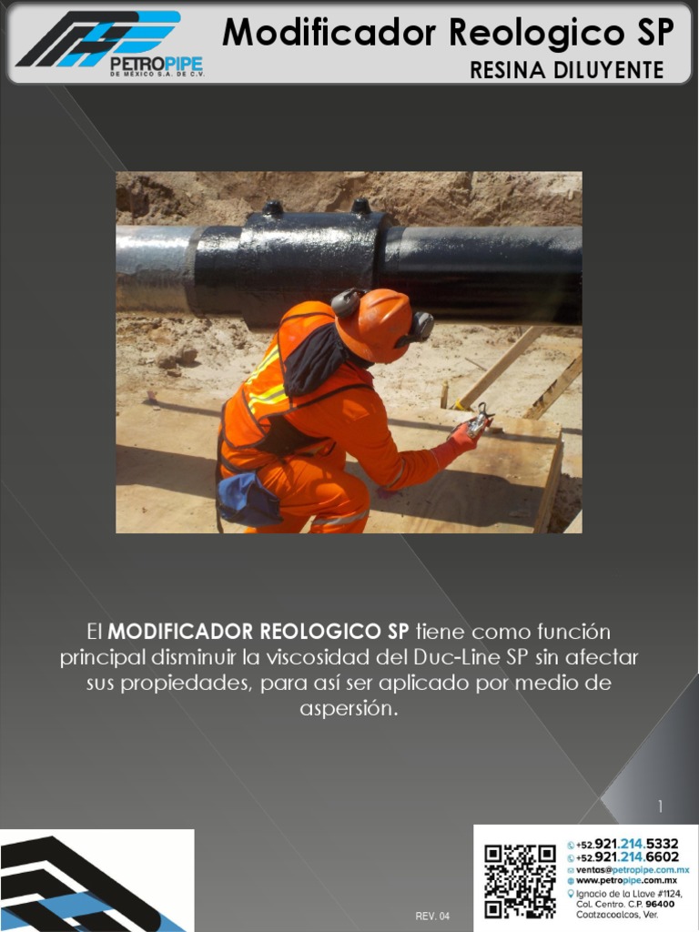 Modificador Reologico Rev 04 | PDF | Viscosidad | Agua