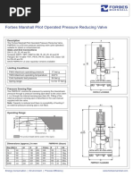 Maric Constant Flow Valves Catalogue | PDF | Pump | Valve