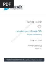 1.02 Deswik - CAD Essentials | PDF