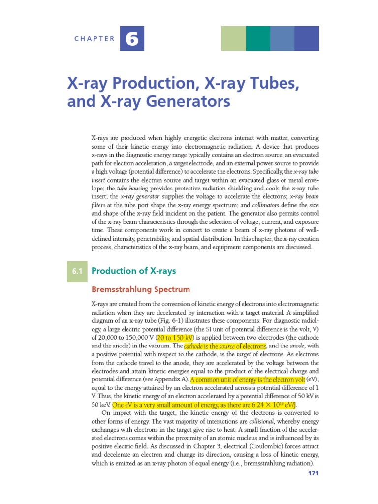 X-Ray Production: A Detailed Examination of the Process of X-Ray ...
