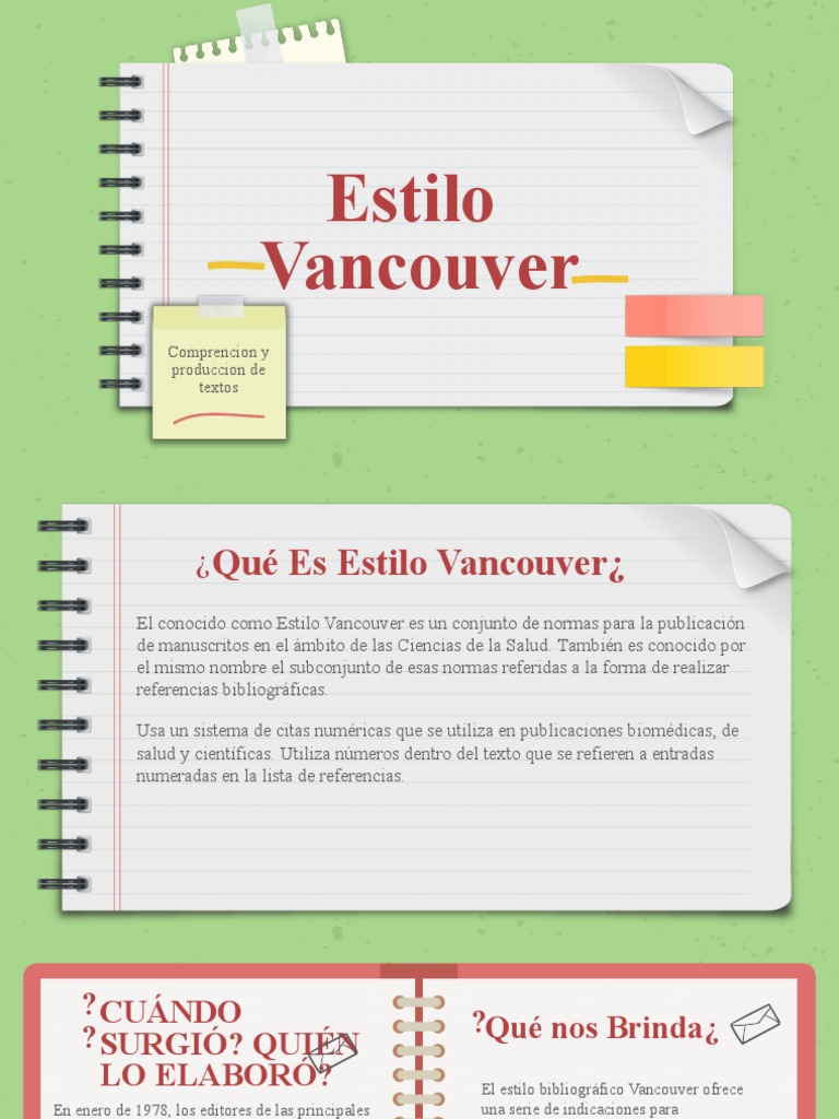 Estilo Vancouver Expo | PDF | Citación | Fuentes