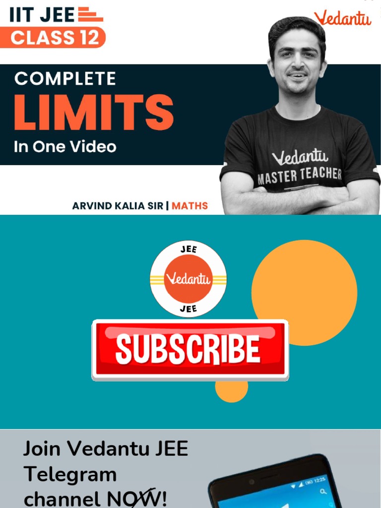 JEE Prep with Vedantu Experts | PDF | Exponential Function | Mathematics